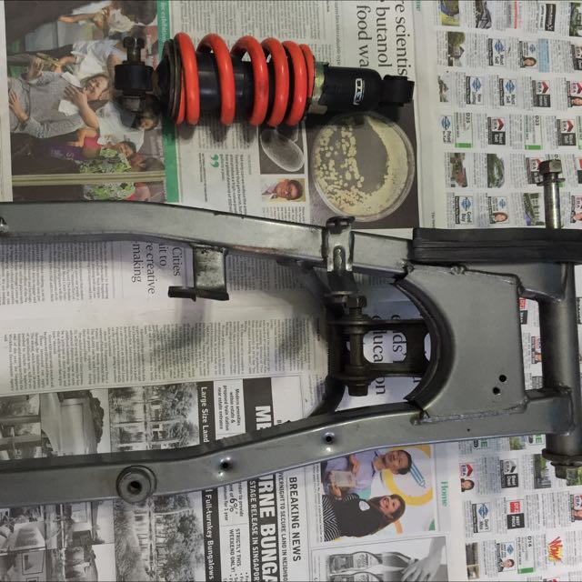 Yamaha 125z Swing Arm and KYB Suspension/absorber, Car Accessories on ...