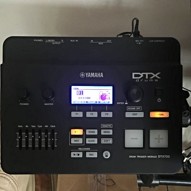DTX Yamaha DTX700 Drum Module, Hobbies & Toys, Music & Media, Musical ...