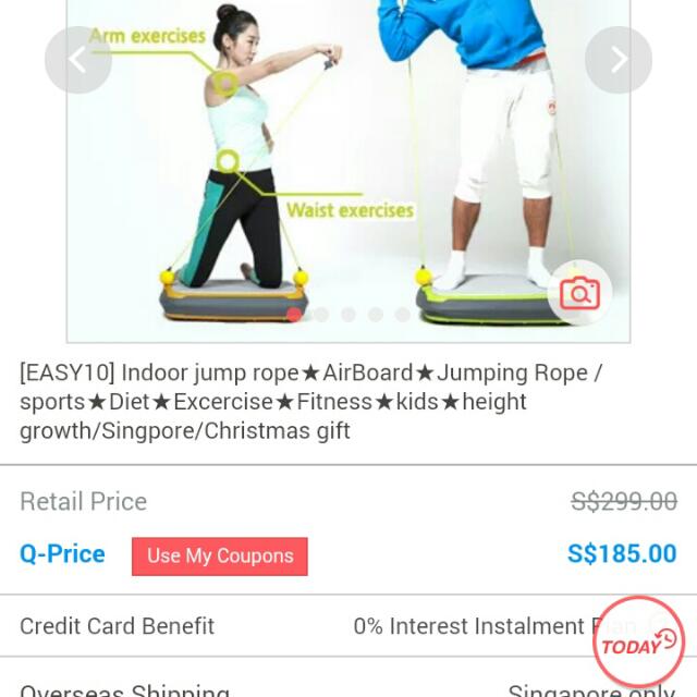 MOVING HOUSE SALES - Easy10, Jumping, Skipping, Exercise Board, Sports ...