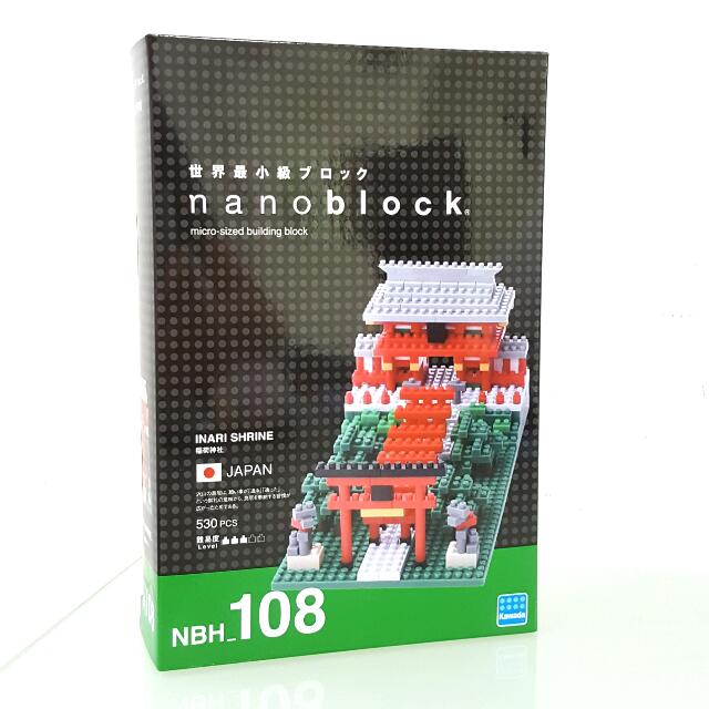 Nanoblock NBH-108 Inari Shrine Japan, Hobbies & Toys, Toys & Games on Carousell