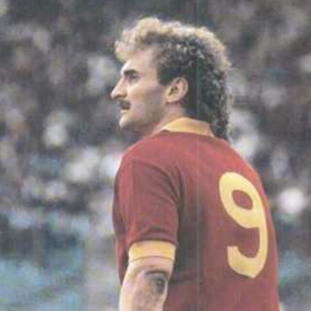 1987 Match Worn Rudi Voller Roma Jersey Ennerre Shirt, Sports Equipment ...