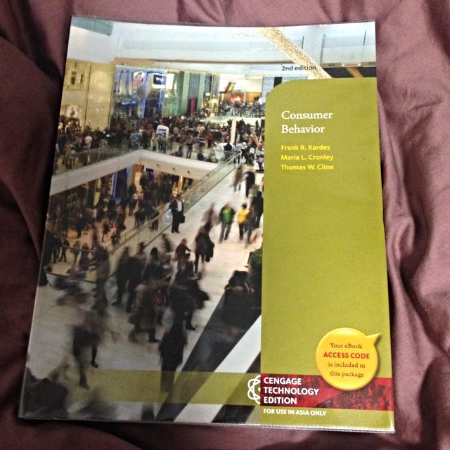 Consumer Behaviour Kardes 2nd Edition, Hobbies & Toys, Books ...