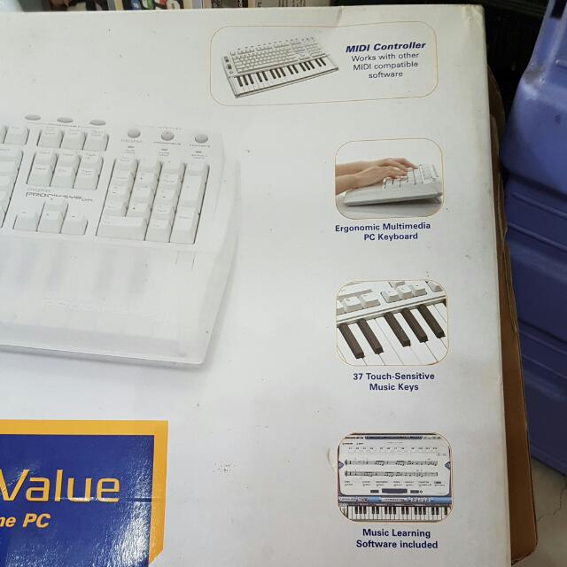 Creative Prodikeys DM Value Keyboard, Hobbies & Toys, Music & Media ...