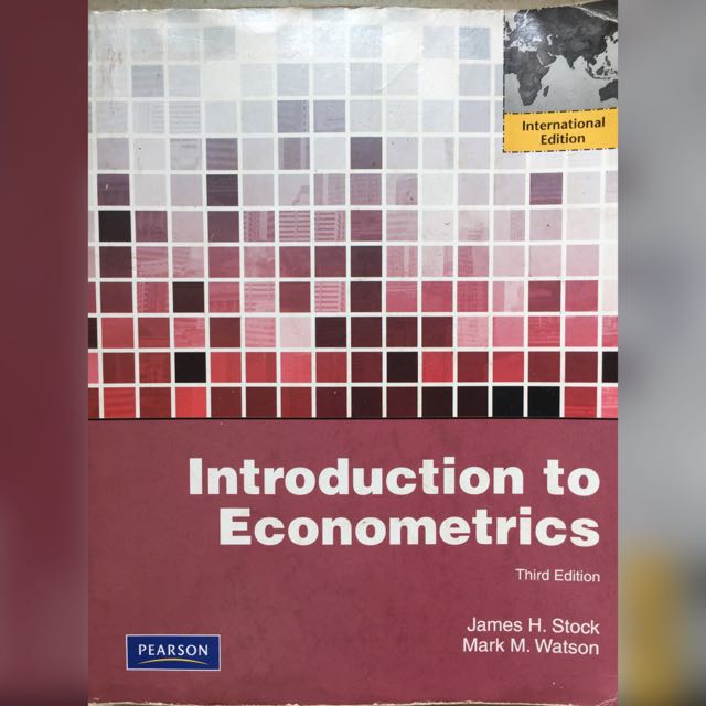 (reserved)NUS EC3303/EC3304 Introduction to Econometrics, Hobbies ...