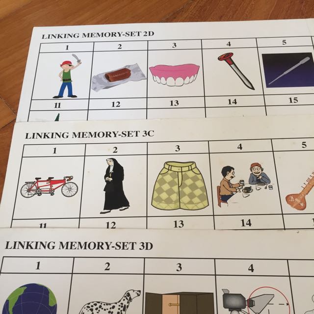 Shichida Linking Memory, Hobbies & Toys, Toys & Games on Carousell