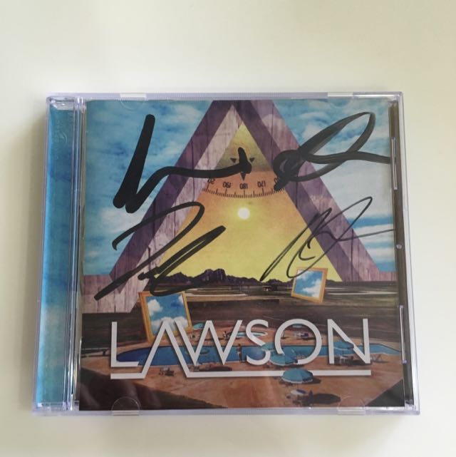 SIGNED LAWSON ALBUM, Everything Else on Carousell