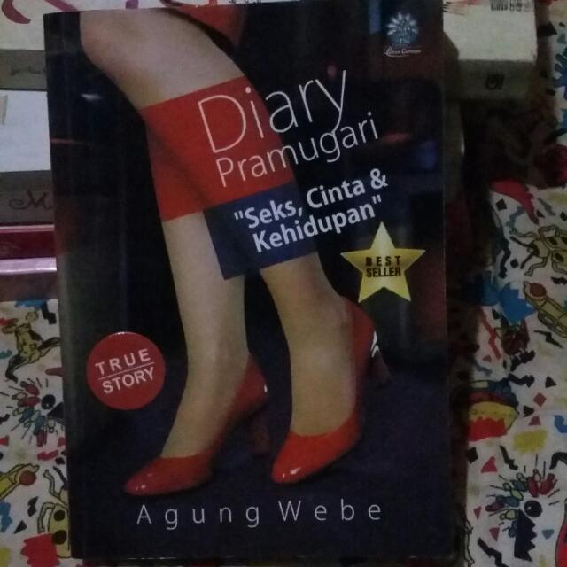 True Story : Diary Pramugari "Seks, Cinta & Kehidupan - Agung Webe, Buku & Alat Tulis di Carousell