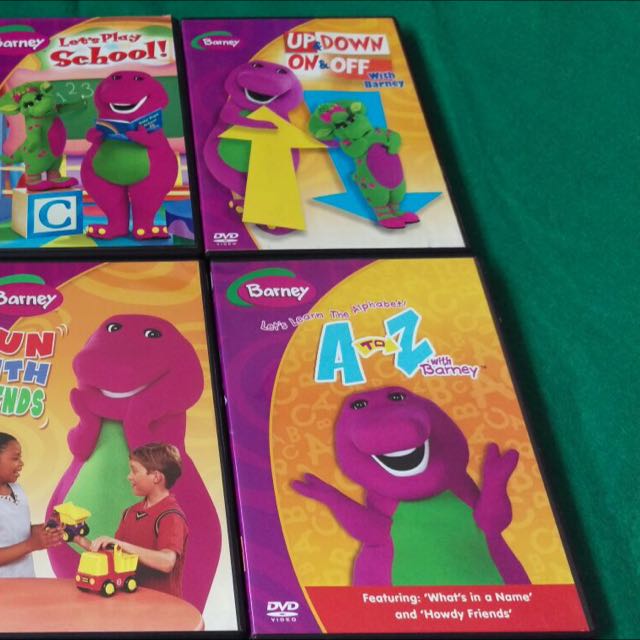 Barney DVD @ $2 Each, Hobbies & Toys, Books & Magazines, Children's ...