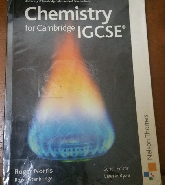 Chemistry for Cambridge IGCSE Paperback (Roger Norris / Roger ...