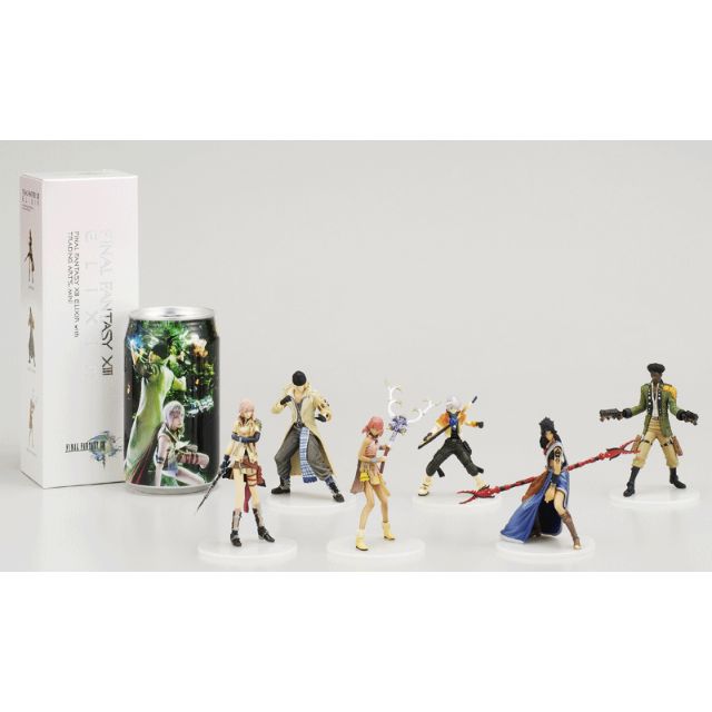 Final Fantasy XIII 13 Elixir & Trading Arts Mini Figure *Complete Set ...