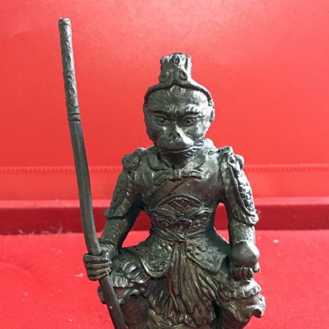 LP Key Heng Jia God (Chinese Monkey God) Sitting Bucha 4" height Be ...