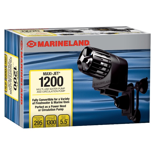 Marineland: Maxi-Jet 1200 Pro Aquarium Pump (295/1300 GPH), Pet ...