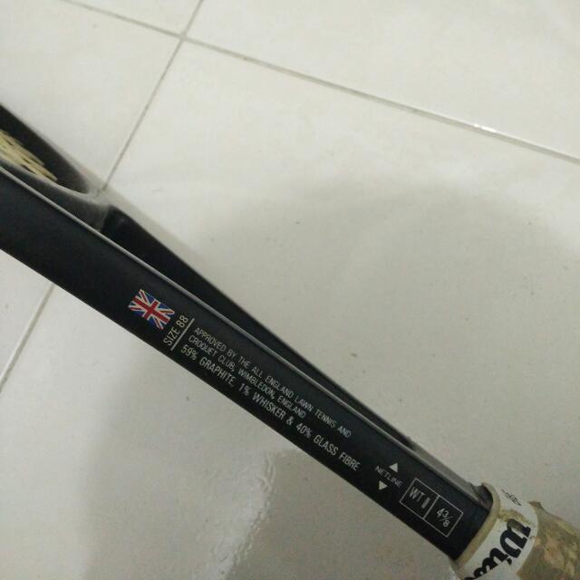 Vintage Wimbledon Super Cross Tennis Racket, Sports Equipment, Sports ...