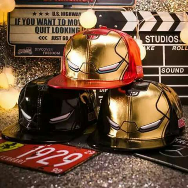 Iron Man Cap, Men's Fashion, Watches & Accessories, Caps & Hats on ...