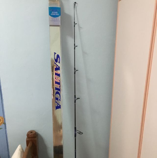 Saltiga Rod, Sports Equipment, Fishing on Carousell
