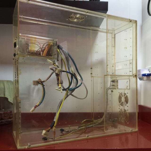 Clear Acrylic PC Chassis, Computers & Tech, Parts & Accessories ...