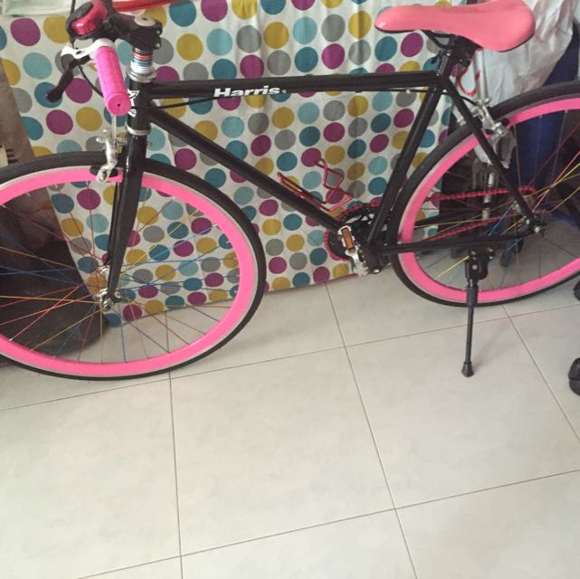 *RESERVED* Pink Fixie, Sports Equipment, Bicycles & Parts, Bicycles on ...
