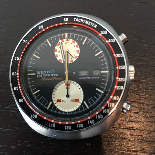 Vintage Seiko UFO, JDM Original Speedtimer Dial With Kanji Date., Women ...