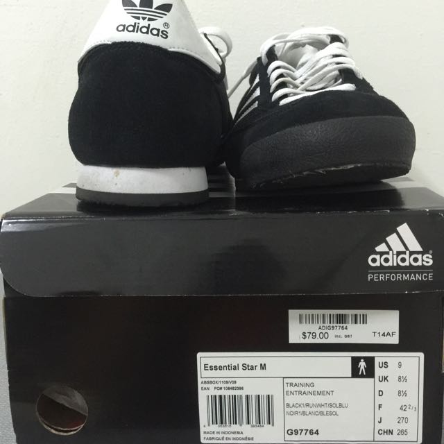 Adidas Essential Star, Men's Fashion, Footwear, Sneakers on Carousell