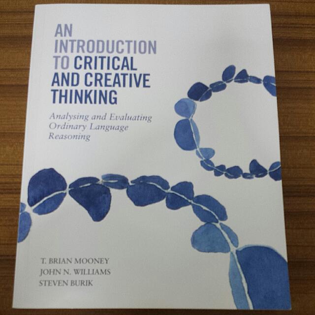 Critical And Creative Thinking Textbook, Hobbies & Toys, Books ...