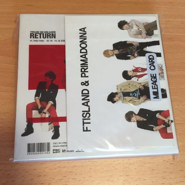 FT Island Return Album, Hobbies & Toys, Music & Media, Music ...