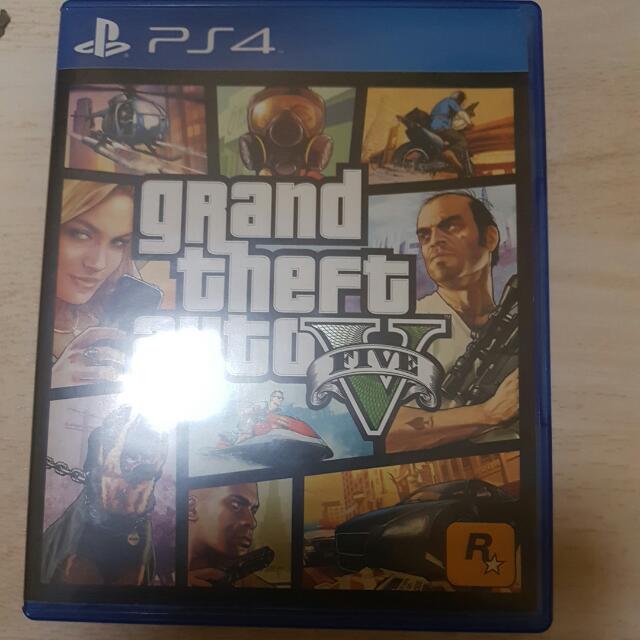 Grand Theft Auto V (GTA 5 - PS4), Hobbies & Toys, Toys & Games on Carousell