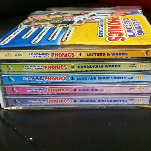 Learning To Read With Phonics 5 VCD Complete Guide, Hobbies & Toys ...
