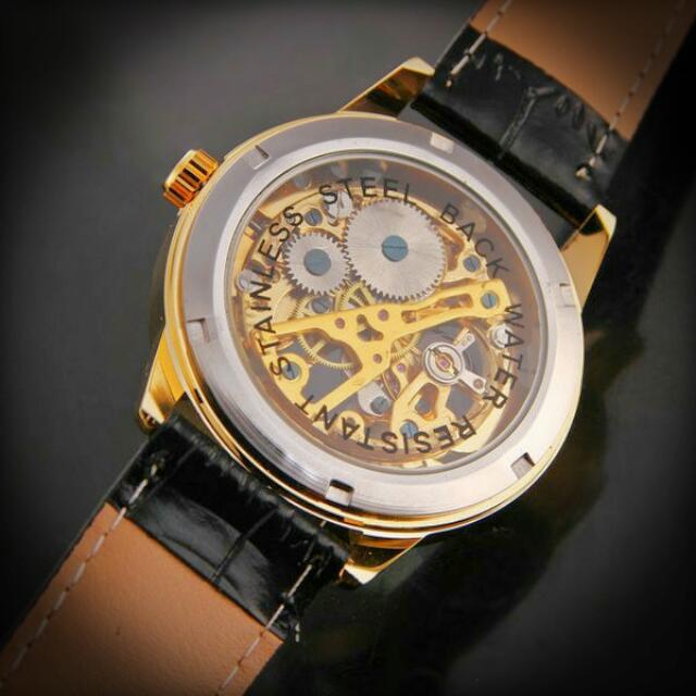 Lord Timepiece Skeleton Dress Watch, Men's Fashion, Watches ...