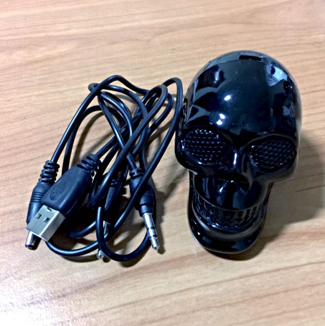 Mini USB Skull Speakers, Audio on Carousell