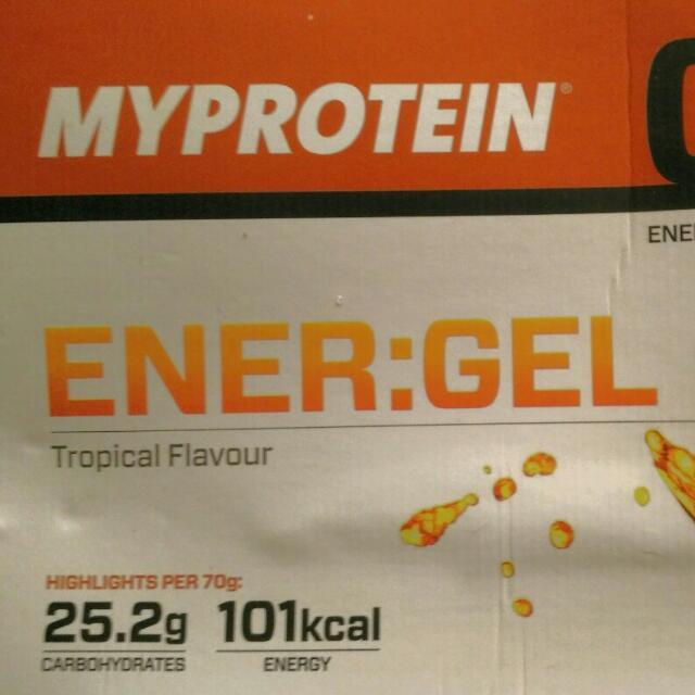 MYPROTEIN ENER:GEL (Energy Gel), Everything Else on Carousell