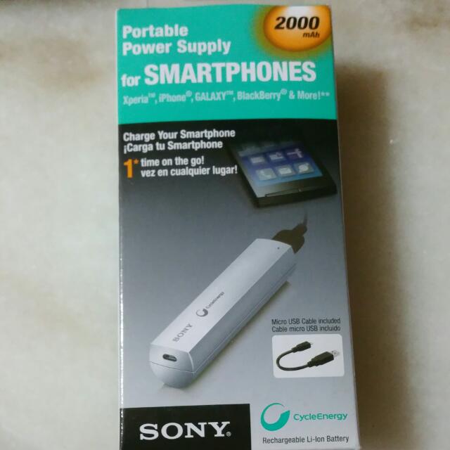 Sony Portable Power Supply, Mobile Phones & Gadgets, Mobile & Gadget ...