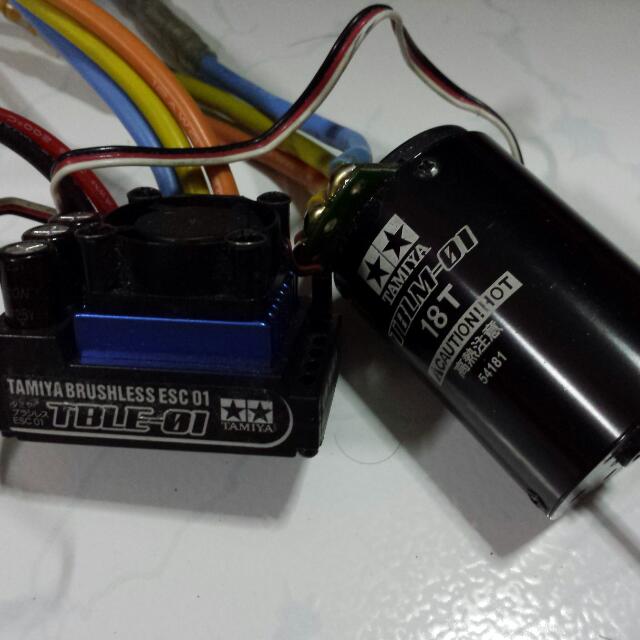 (reserved) tamiya tble-01 esc with tblm-01 motor, Hobbies & Toys, Toys & Games on Carousell