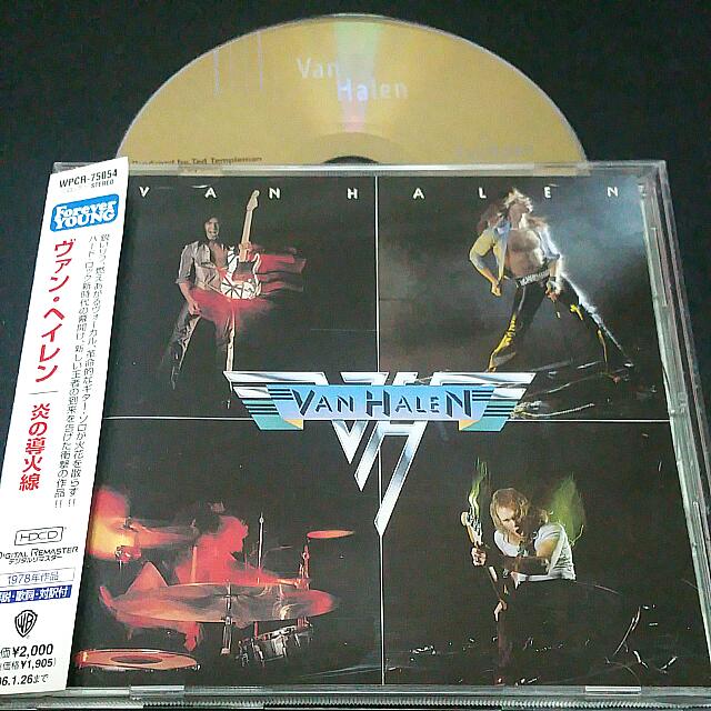 Van Halen Cd Rock - Jap Press With Obi rate, Hobbies & Toys, Music ...