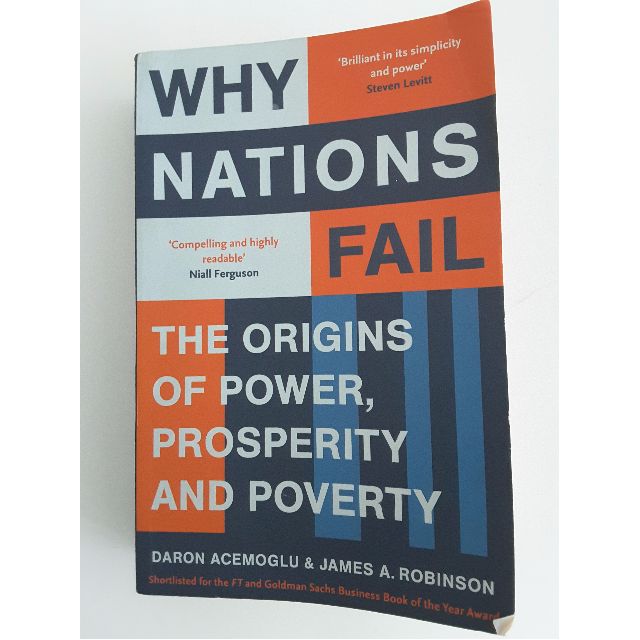 Why Nations Fail - The Origins of Power Prosperity and Poverty, Hobbies ...