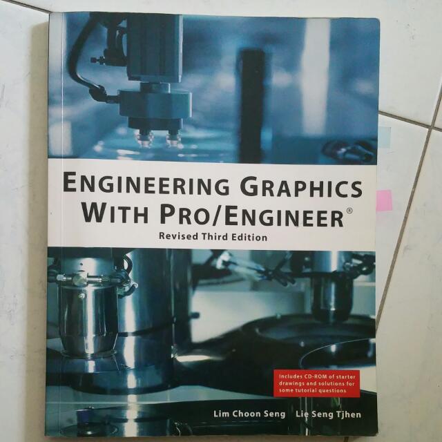 Engineering Graphics With Pro/Engineer, Hobbies & Toys, Books & Magazines, Textbooks on Carousell