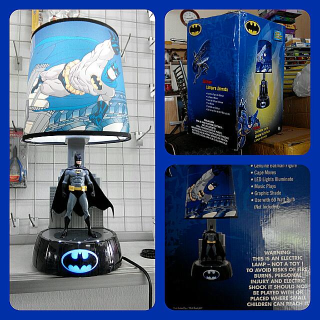 Batman Animated Lamp, Hobbies & Toys, Toys & Games on Carousell