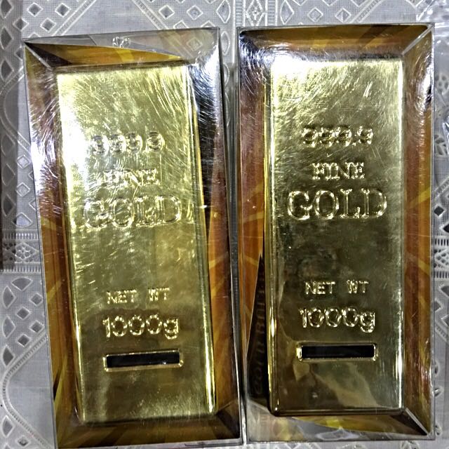 Gold Bullion Coins Banker & Paper Weight, Hobbies & Toys, Stationery ...