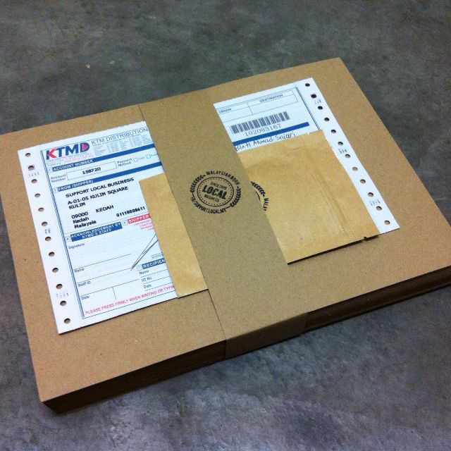 Kraft (Craft) Paper/ Kertas Kraft Brown A4 175gsm, Hobbies & Toys ...