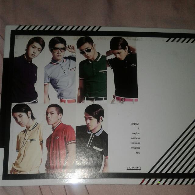 인피니트 (INFINITE) First Invasion 1st Mini Album, Hobbies & Toys ...