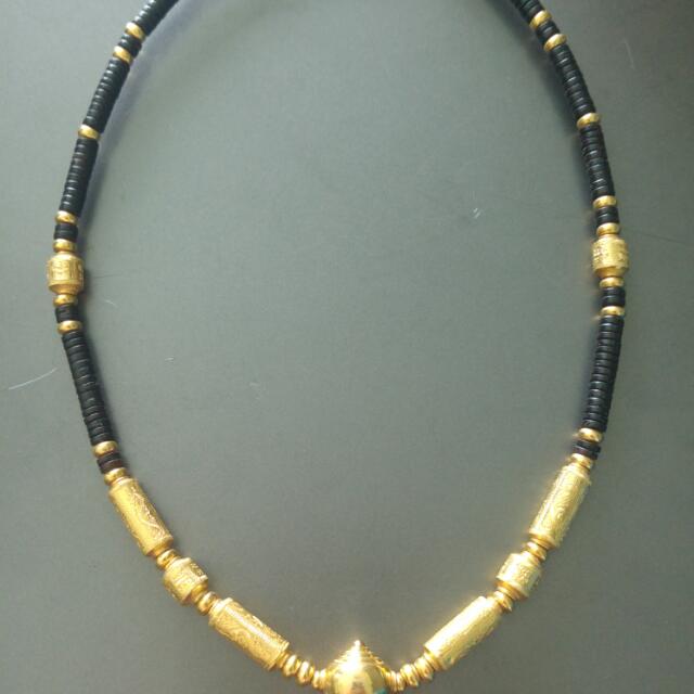 'Authentic' Thai Amulet Gold Necklace With Soild Thai Gold, Everything ...