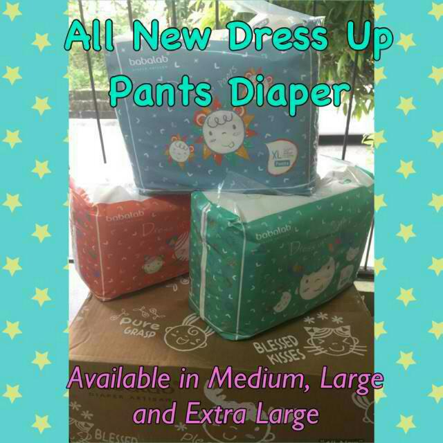 Babalab Premium Disposable Diapers Large, Babies & Kids, Bathing ...