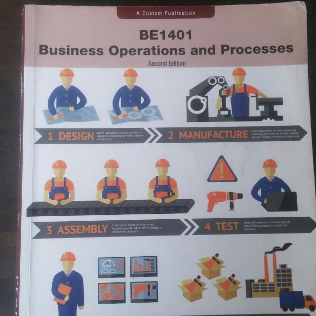 BE1401 NTU Business Operations And Processes Textbook, Hobbies & Toys ...