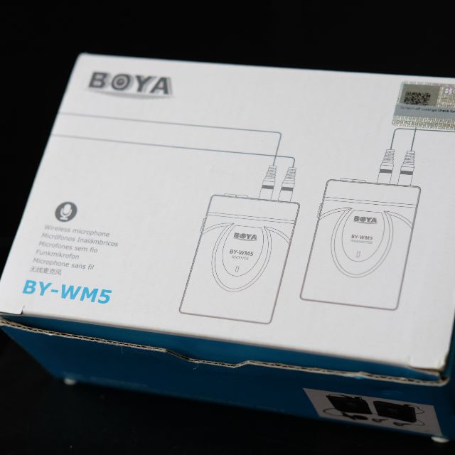 BOYA Wireless Microphone BY-WM5, Audio, Microphones on Carousell