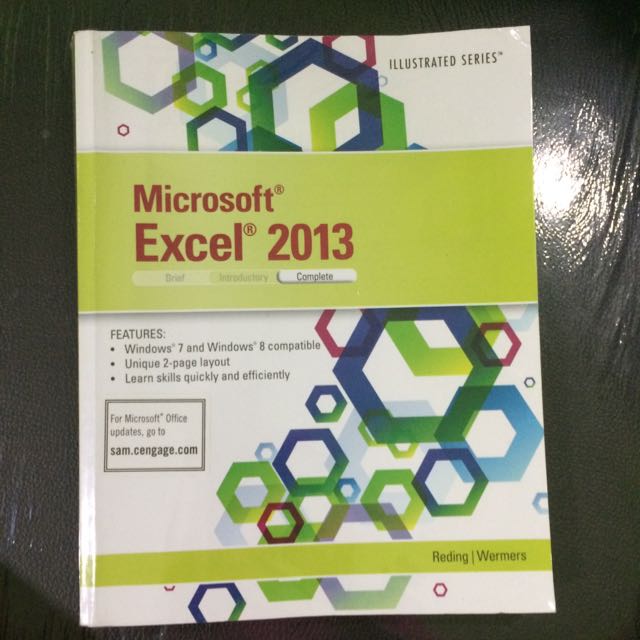 Microsoft Excel 2013, Hobbies & Toys, Books & Magazines, Textbooks on ...