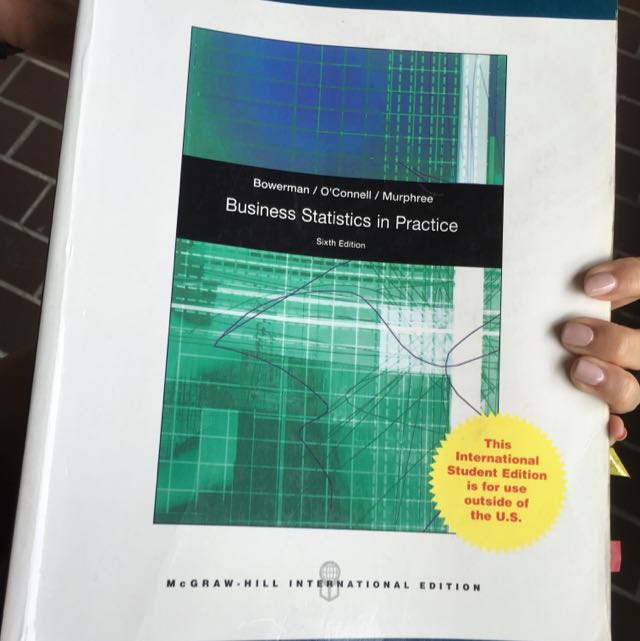 NBS NTU stats Textbook, Hobbies & Toys, Books & Magazines, Textbooks on ...