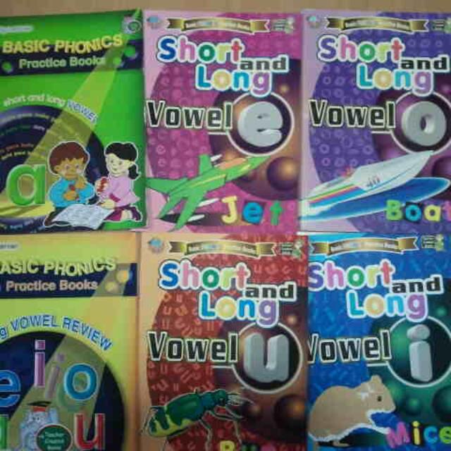 Phonics Set - 6books, Hobbies & Toys, Books & Magazines, Children's ...