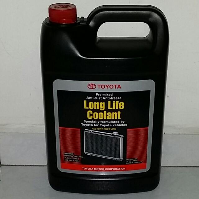 Toyota Long Life Coolant, Car Accessories on Carousell