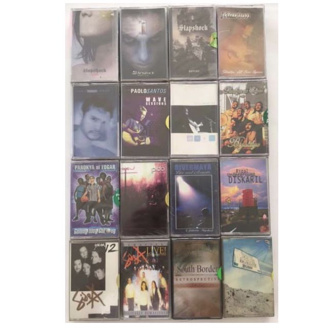 Cassette Tape Slapshock, Paolo Santos, Parokya Ni Edgar, South Border ...