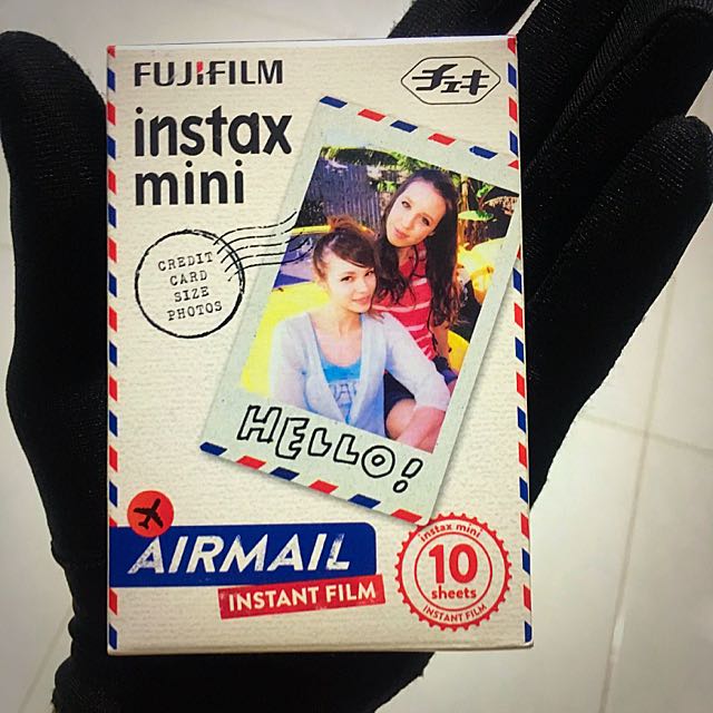 Fujifilm Instax Mini (Airmail), Photography, Cameras on Carousell