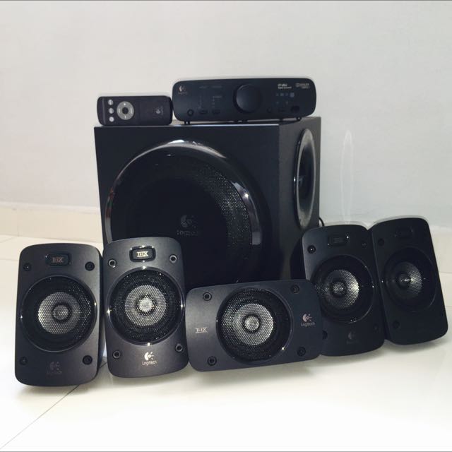 Logitech Surround Speakers Z906, Audio, Soundbars, Speakers ...